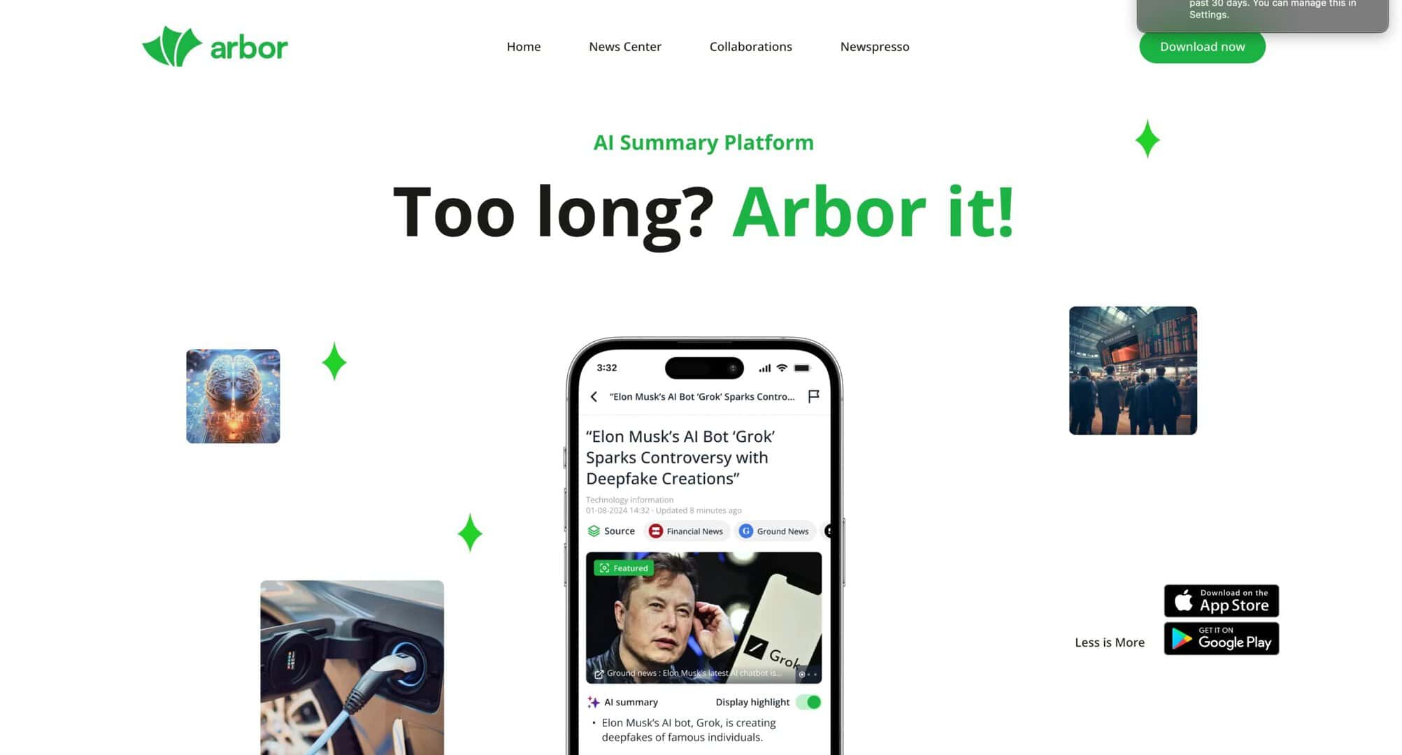 Arbor | AI Summaries for Quick Insights and Clarity | Futureen