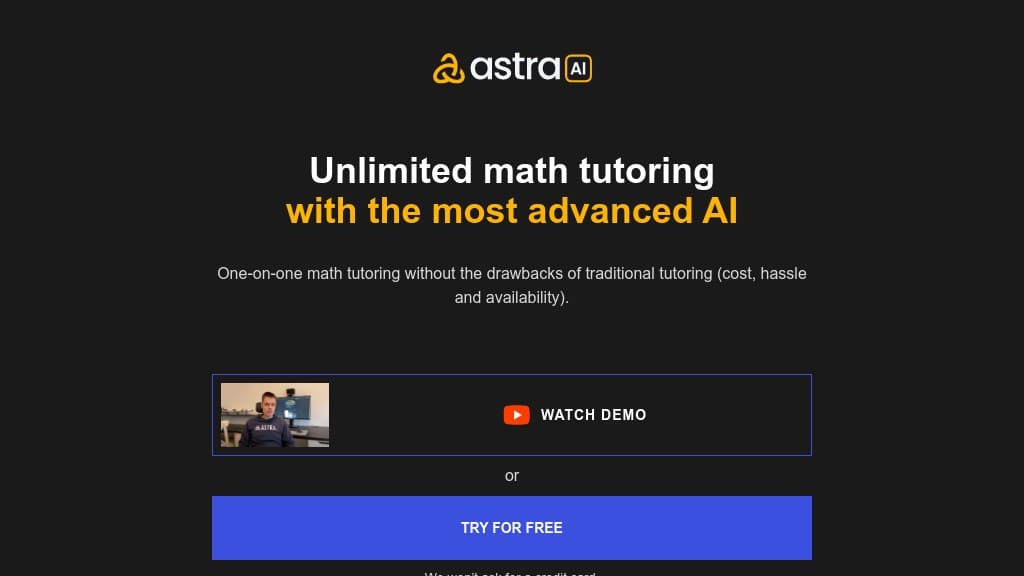 Astra | Revolutionize Your Math Tutoring Experience | Futureen