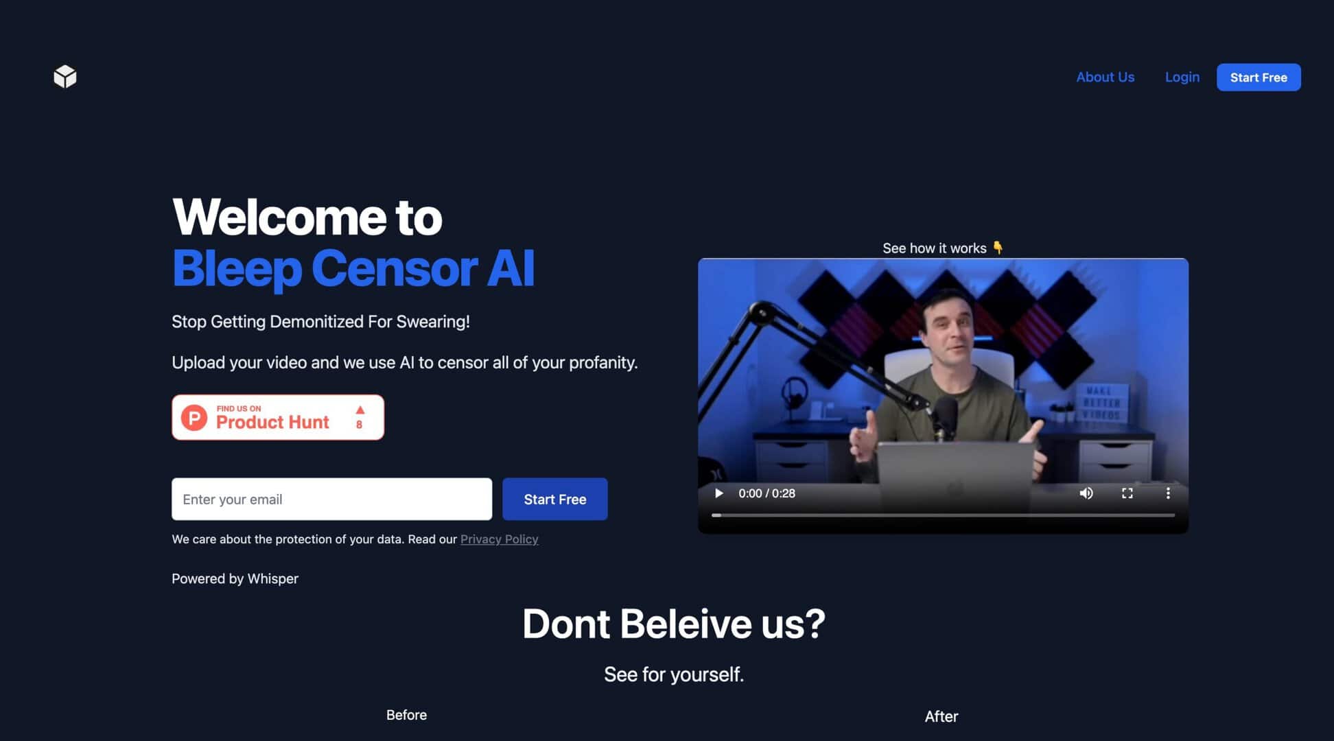 Bleep Censor AI | Clean Your Content Easily | Futureen