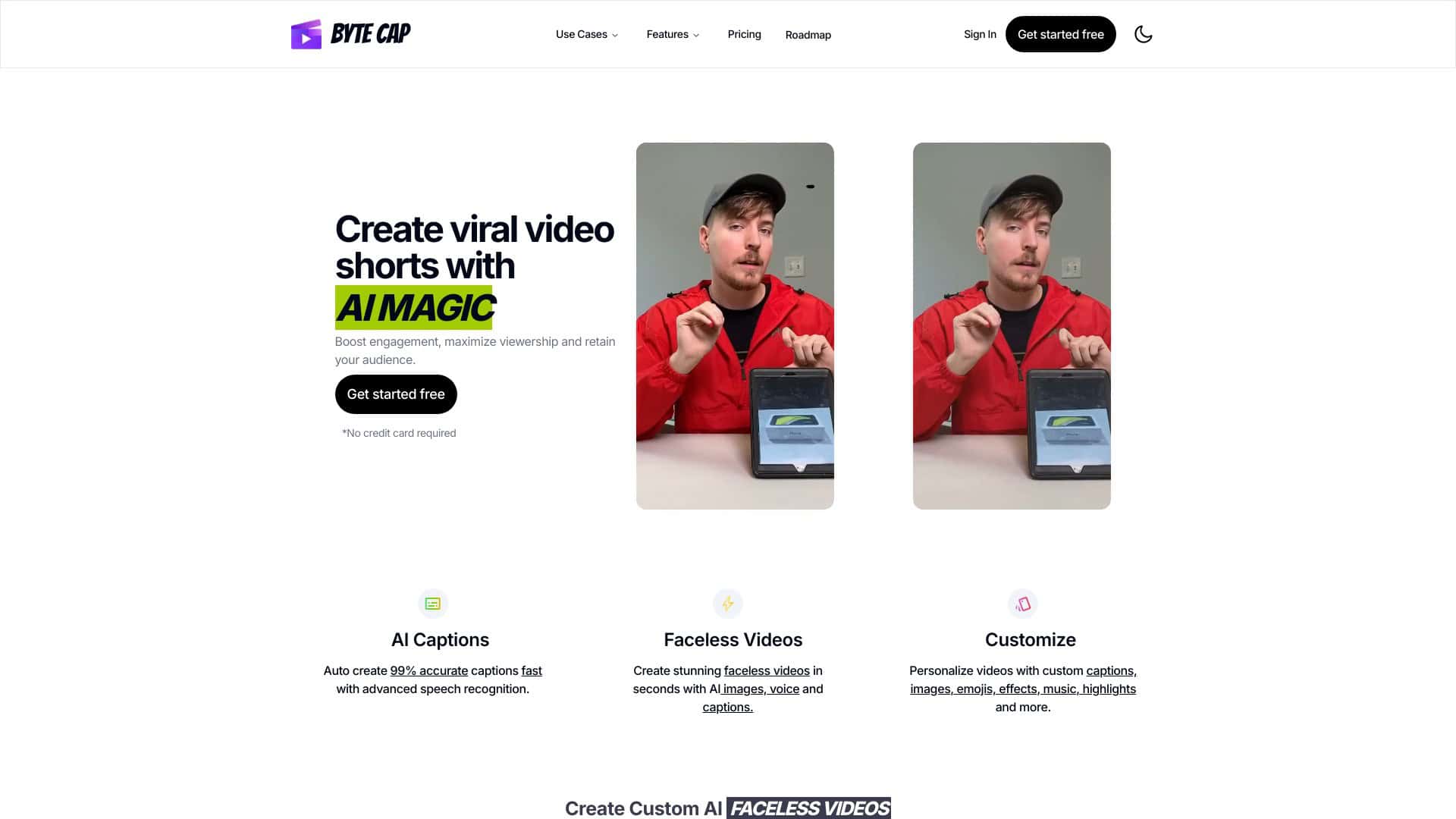 ByteCap | Elevate Your Videos with Custom Captions! | Futureen