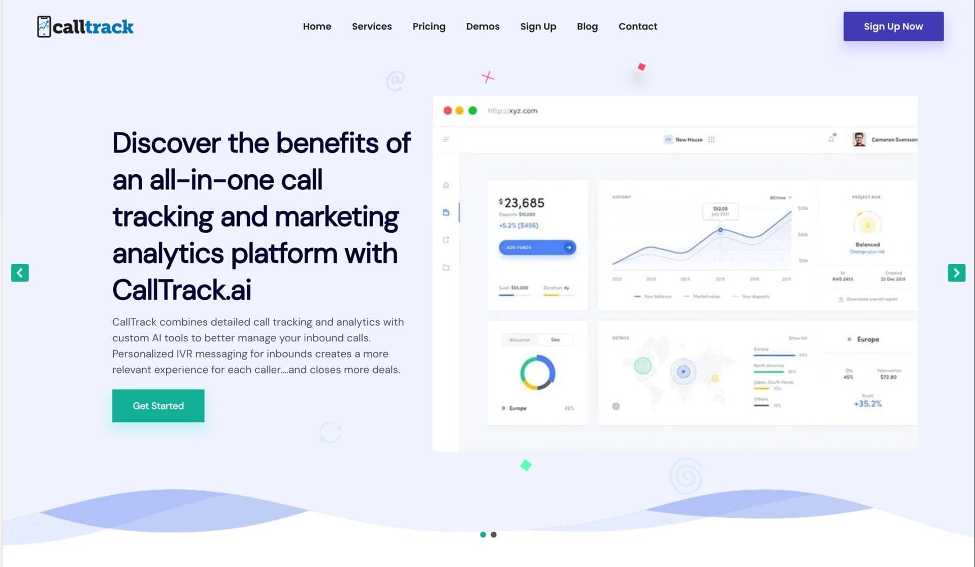 CallTrack.ai | Optimize Your Calls and Boost ROI | Futureen