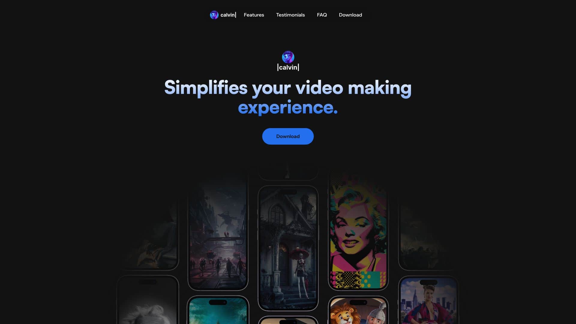 Calvin - AI Shorts Maker | Easy Video Creation in Seconds! | Futureen