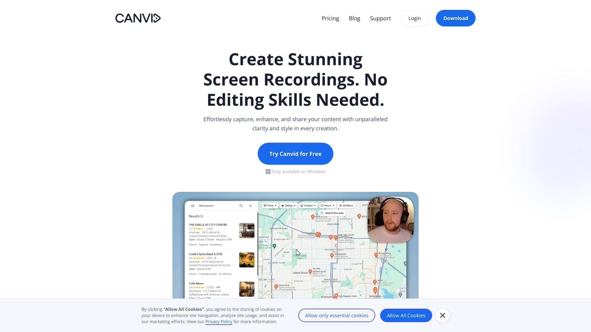 Canvid | Transform Your Screen Recordings with Ease | Futureen
