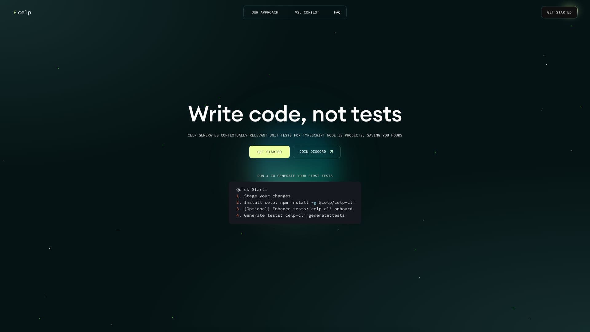 Celp Typescript Nodejs Unit Test Generation With Ai Futureen 7857