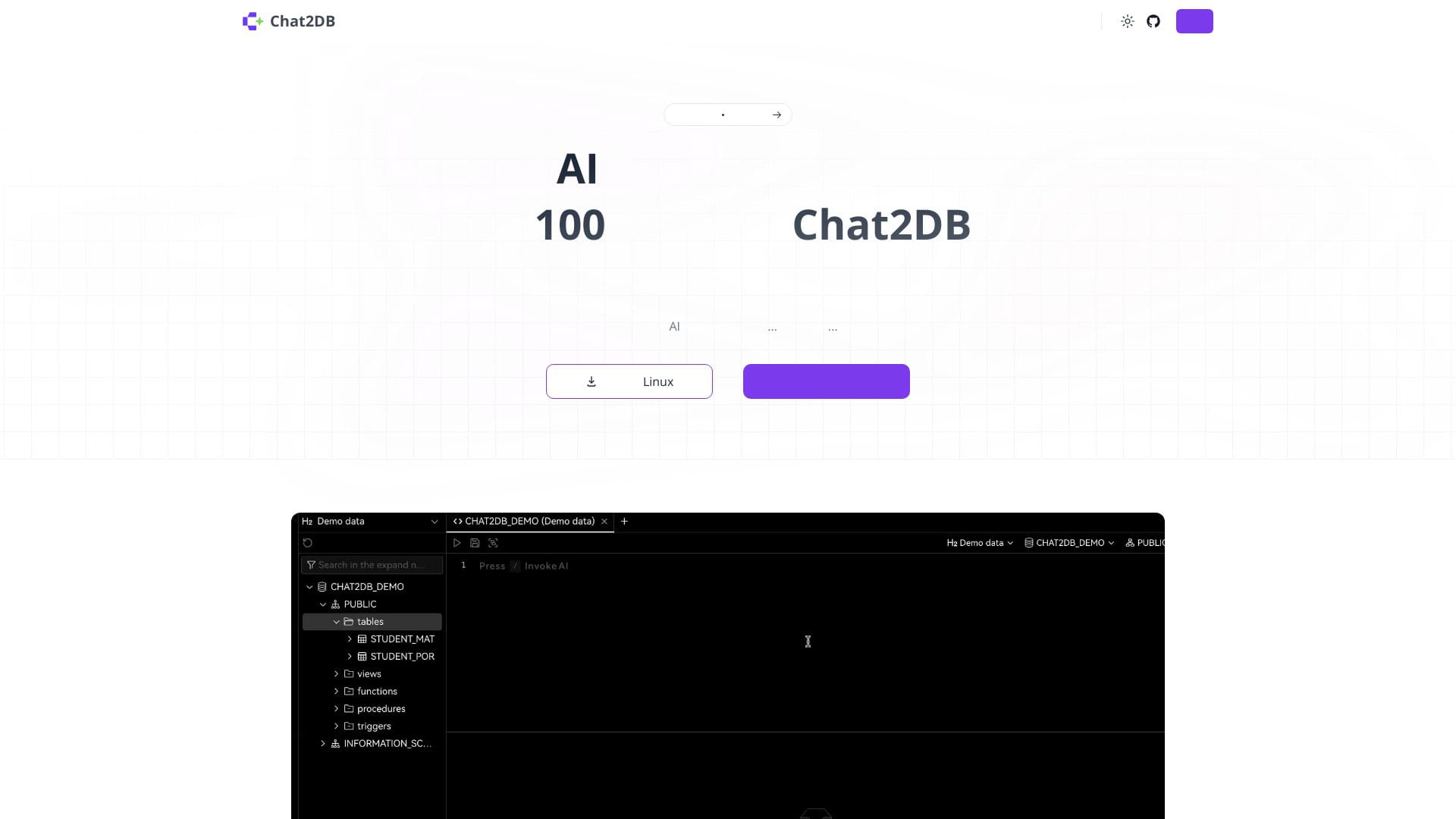 Chat2DB | Effortless AI-Powered Database Management Solutions | Futureen