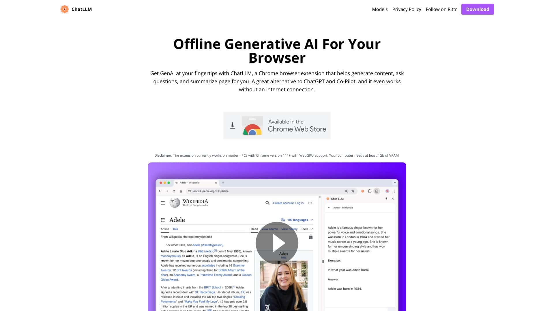 ChatLLM Pro | Your Private AI Browser Companion | Futureen