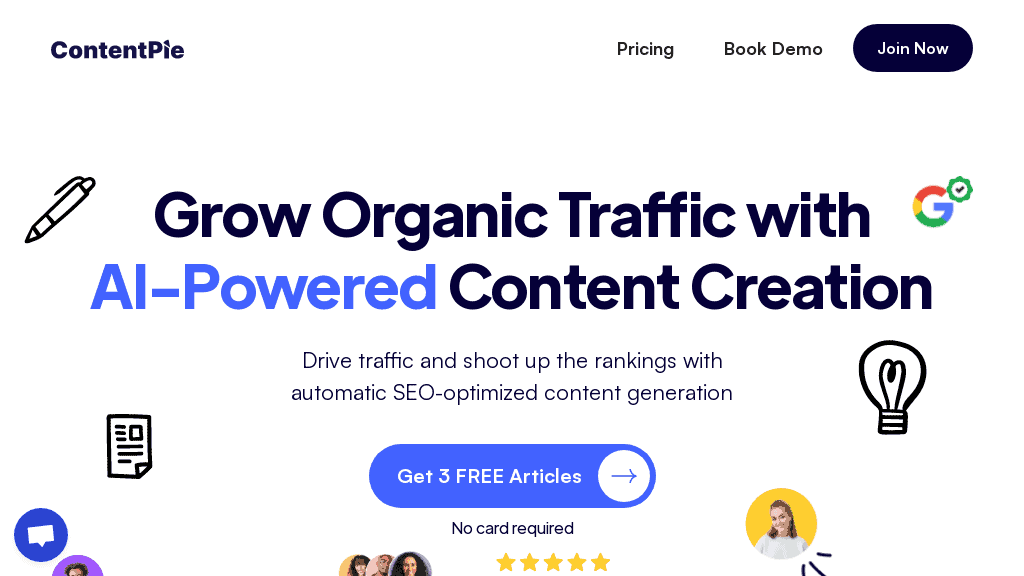 ContentPie | AI Powered SEO Content Made Easy | Futureen