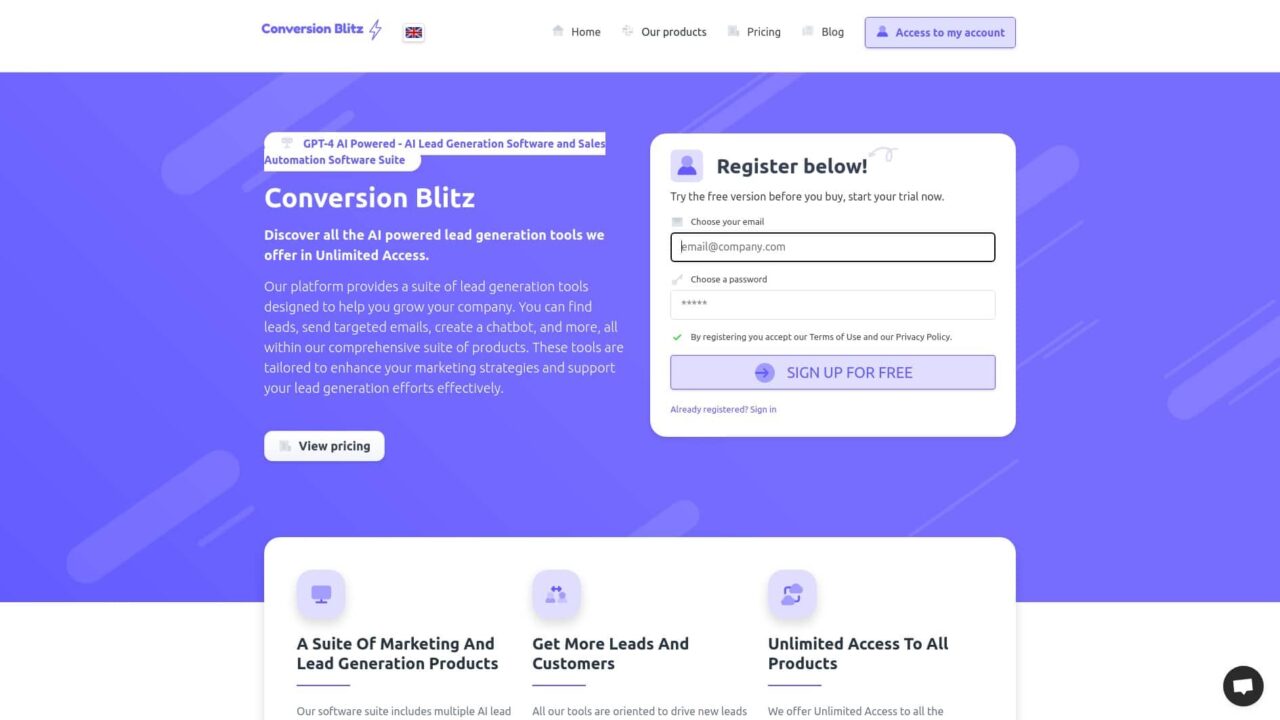 Conversion Blitz | Supercharge Your Lead Generation Efforts! | Futureen