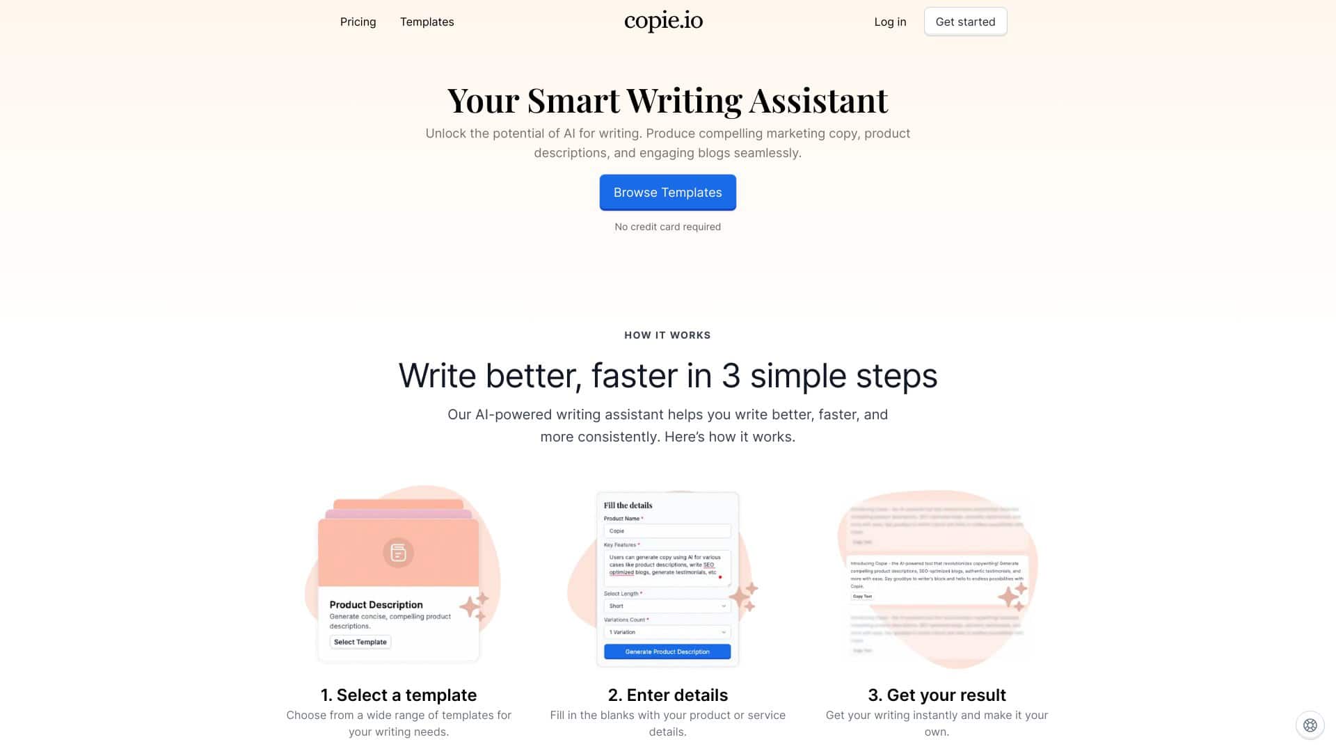 Copie | Elevate Your Writing with AI-Powered Content Creation | Futureen