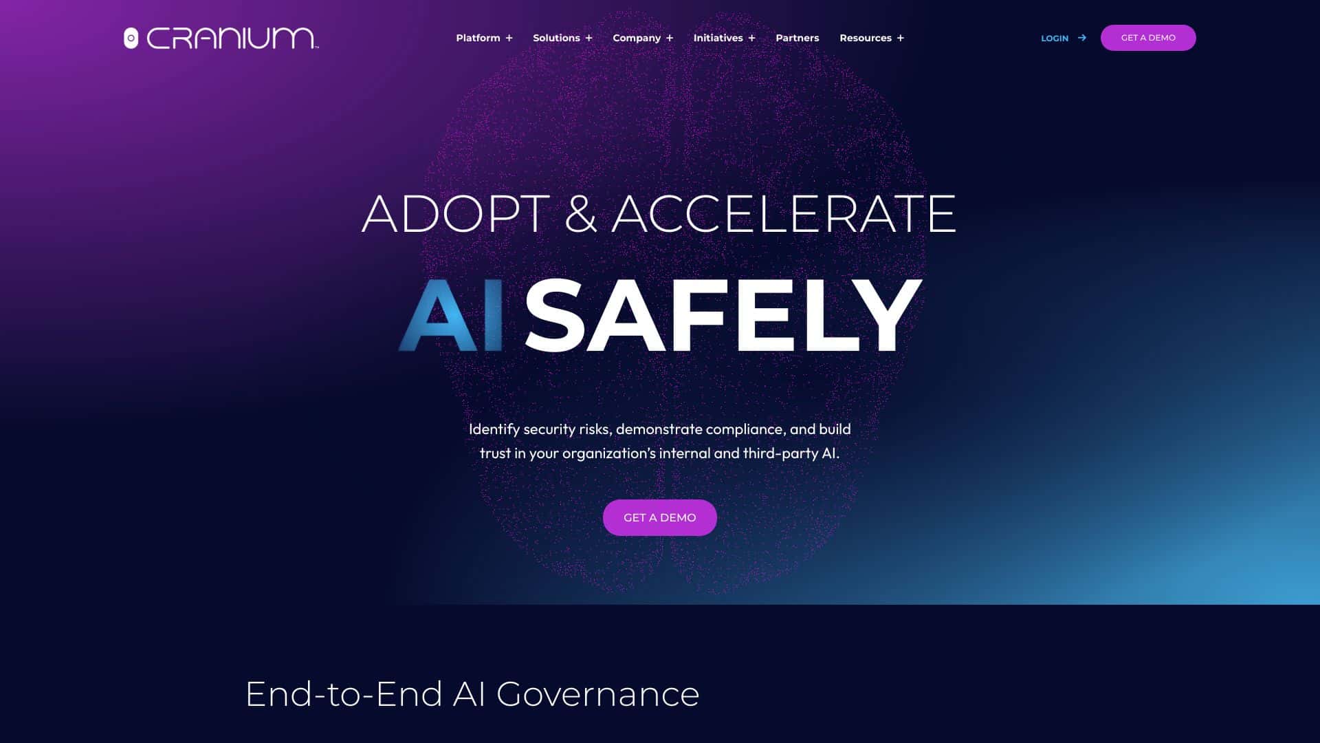 Cranium | AI Security & Compliance for Enterprises Made Easy | Futureen