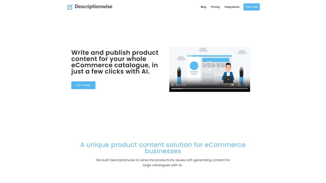 Descriptionwise | Transform Your eCommerce Content Creation! | Futureen