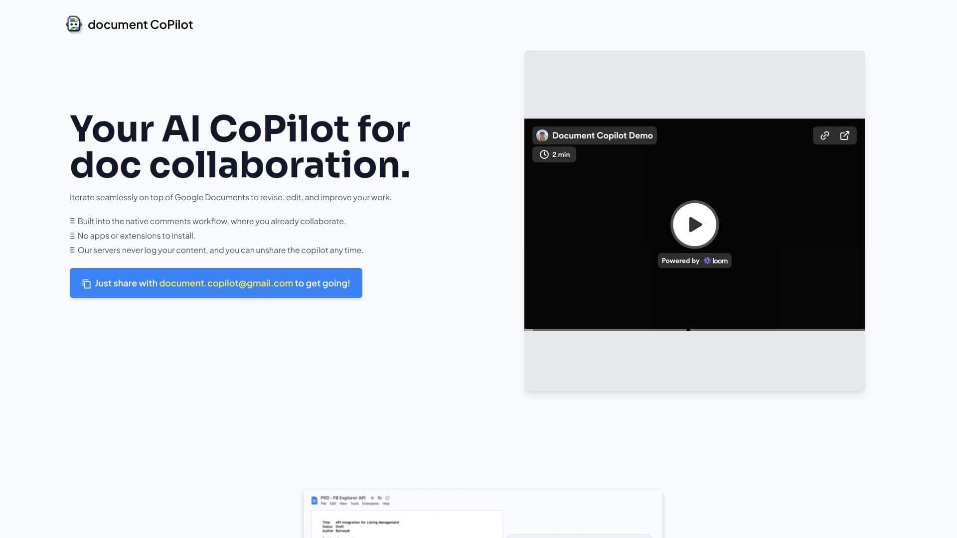 Document CoPilot | Elevate Your Document Creation! | Futureen