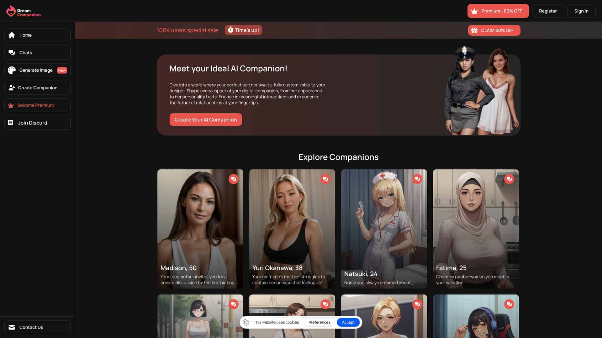 Dream Buddy | Customizable Virtual Partners for Immersive Roleplay | Futureen