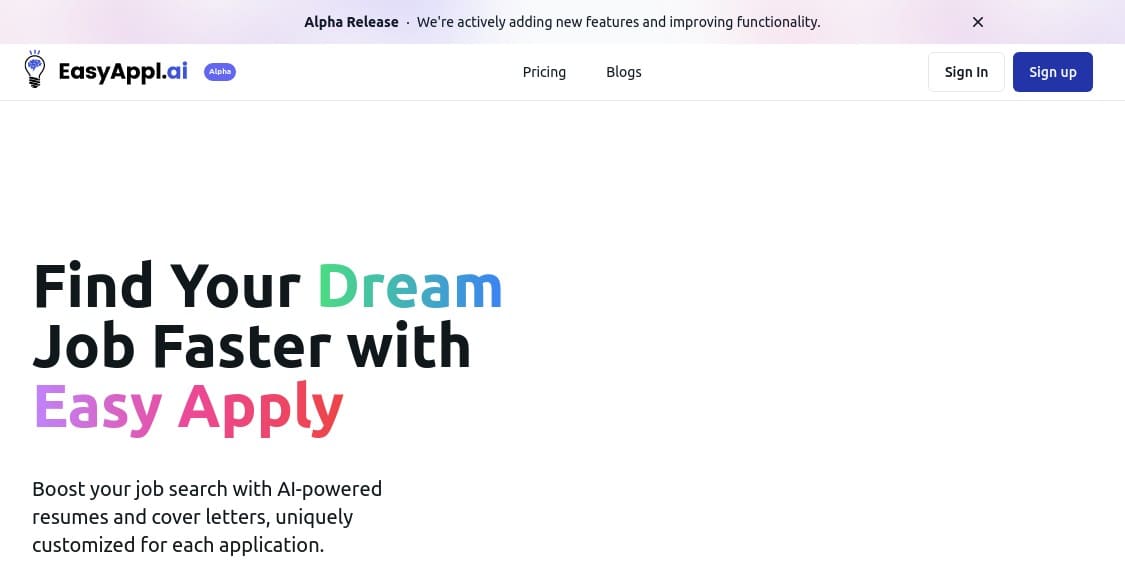 Easy Apply | Streamline Your Job Applications Simply | Futureen