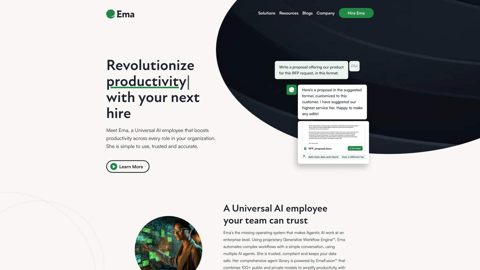 Ema | Transforming Productivity with Universal AI Support | Futureen
