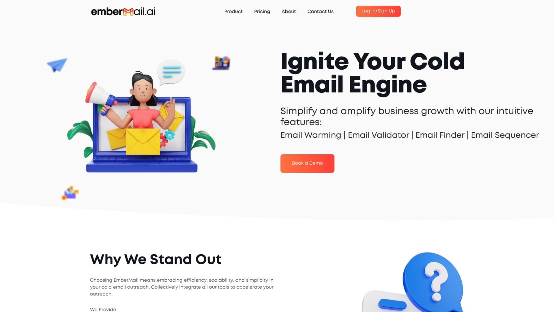 EmberMail | Boost Your Cold Email Success Now | Futureen