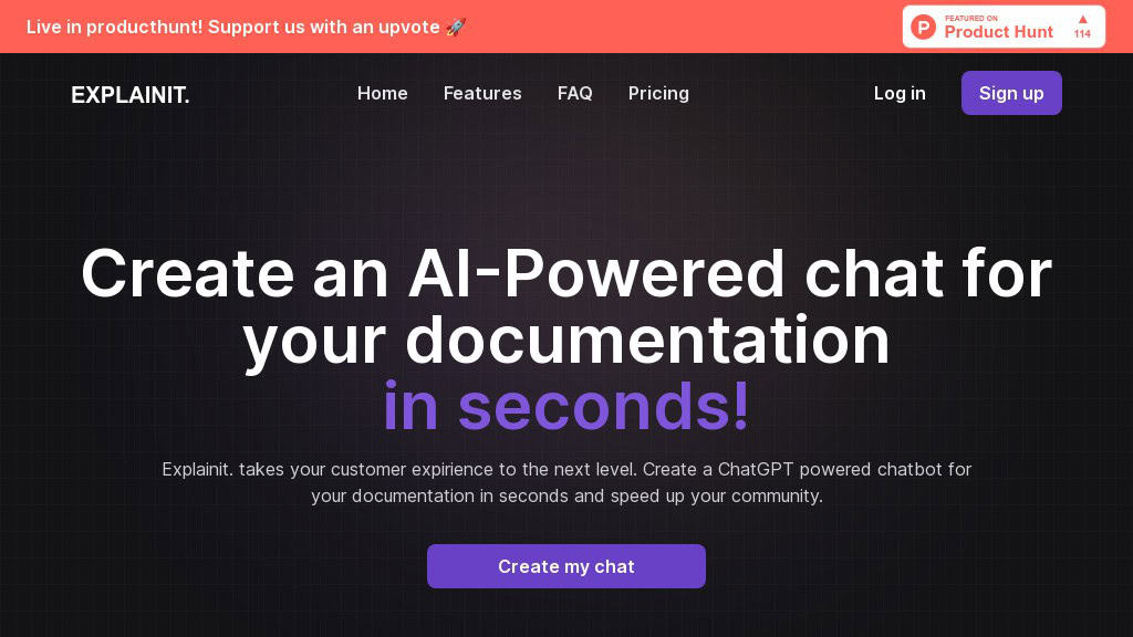 ExplainIt | Transform Your Docs with AI Chatbot Interaction | Futureen