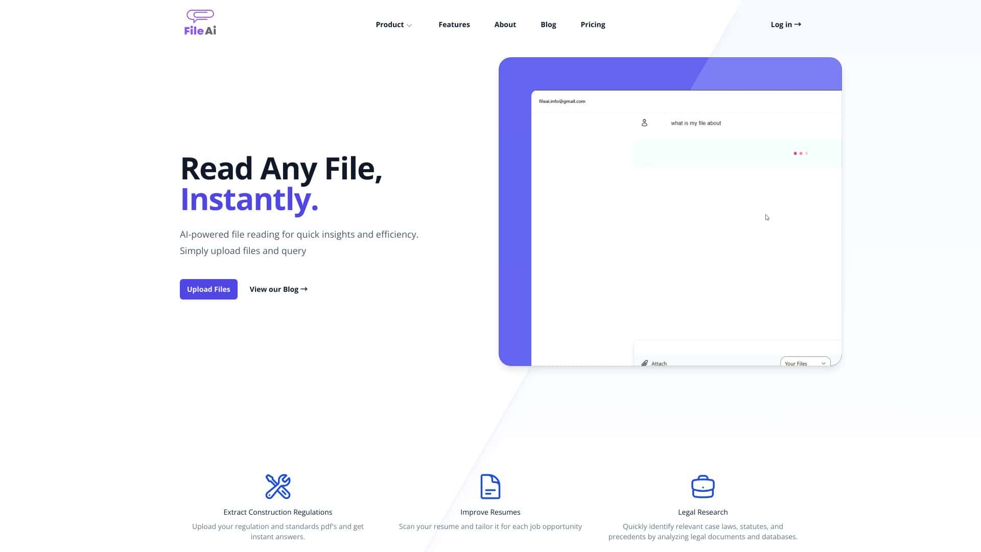 FileAI | Simplify Document Processing & Get Quick Answers | Futureen