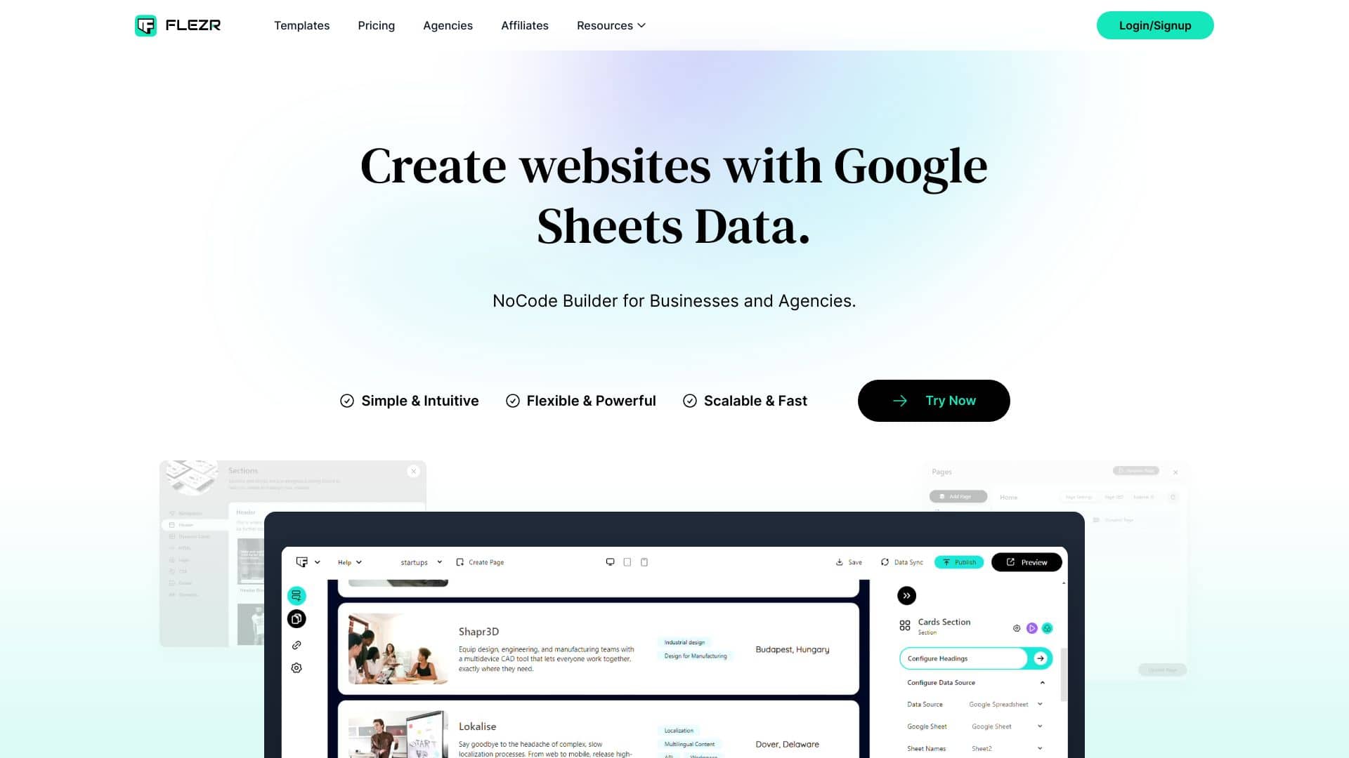 Flezr | NoCode Builder for Businesses | Futureen