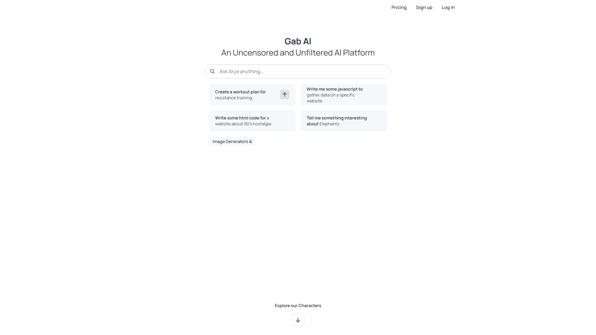 Gab AI | Experience Unfiltered AI Interaction Now! | Futureen