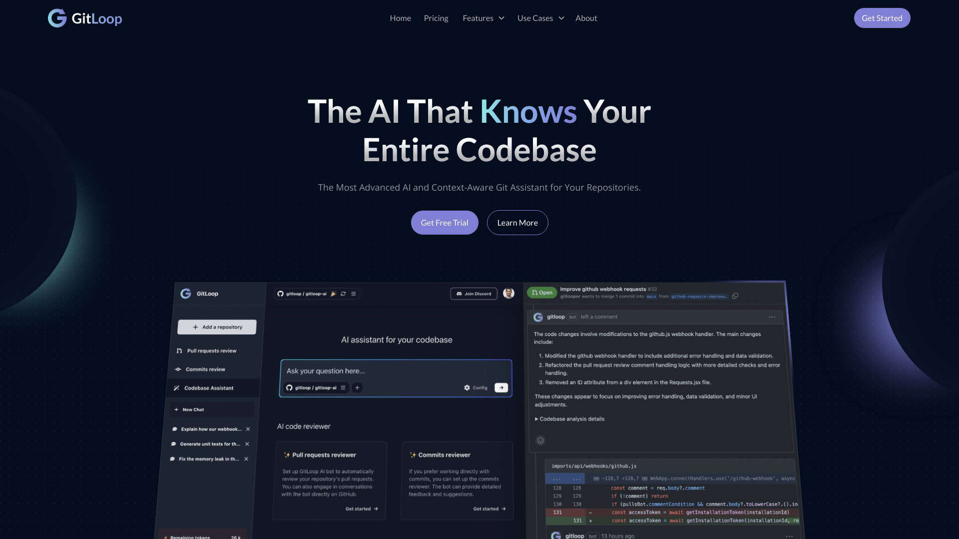 GitLoop AI | Improve Your Code Review Process with Ease! | Futureen