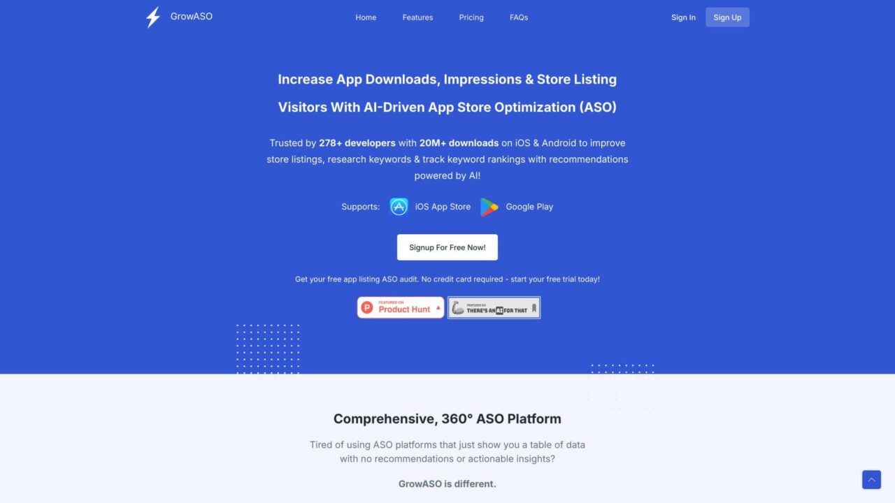 GrowASO | Boost Your App Visibility with Smart ASO Insights | Futureen