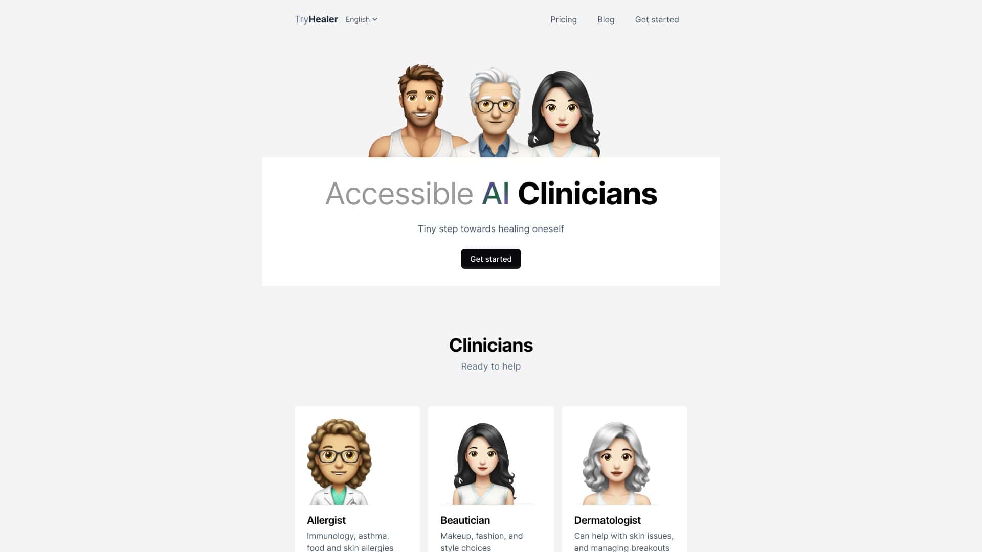 Healer | AI virtual clinic for personalized medical advice | Futureen