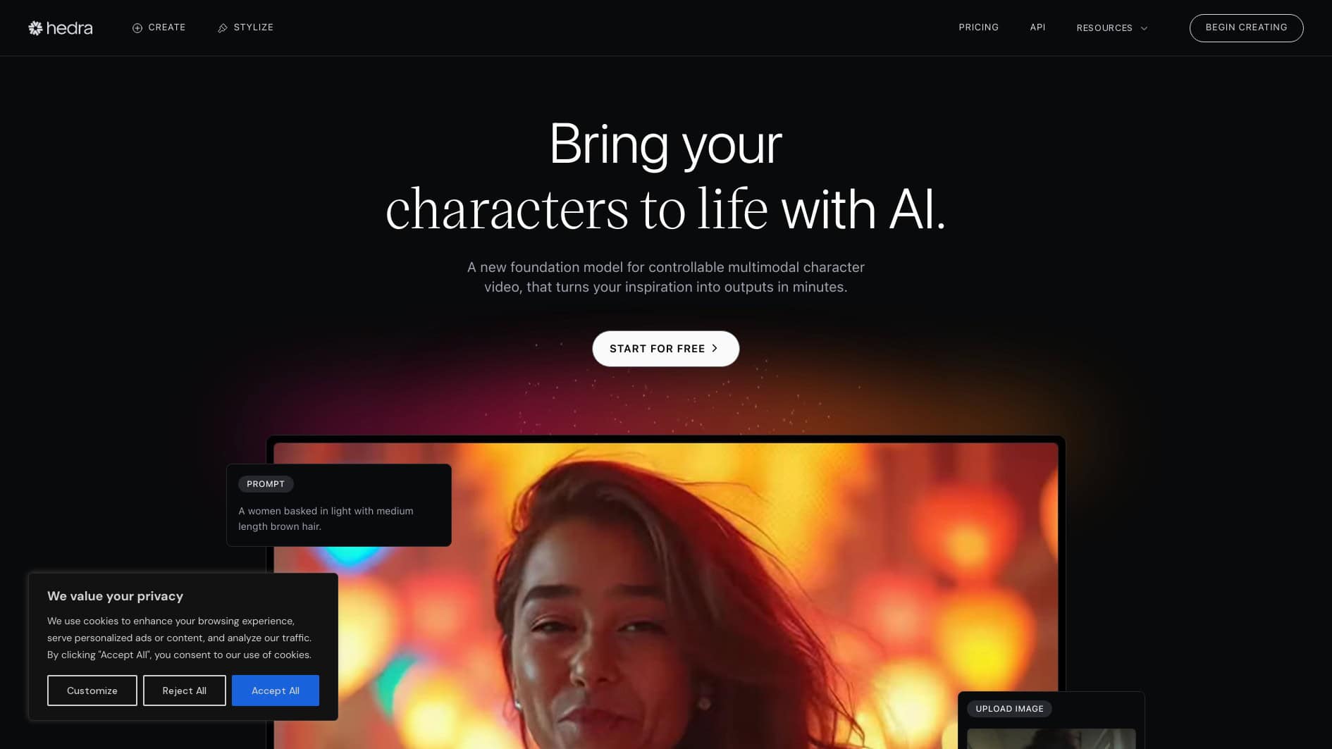 Hedra | AI Video Creation Platform | Futureen