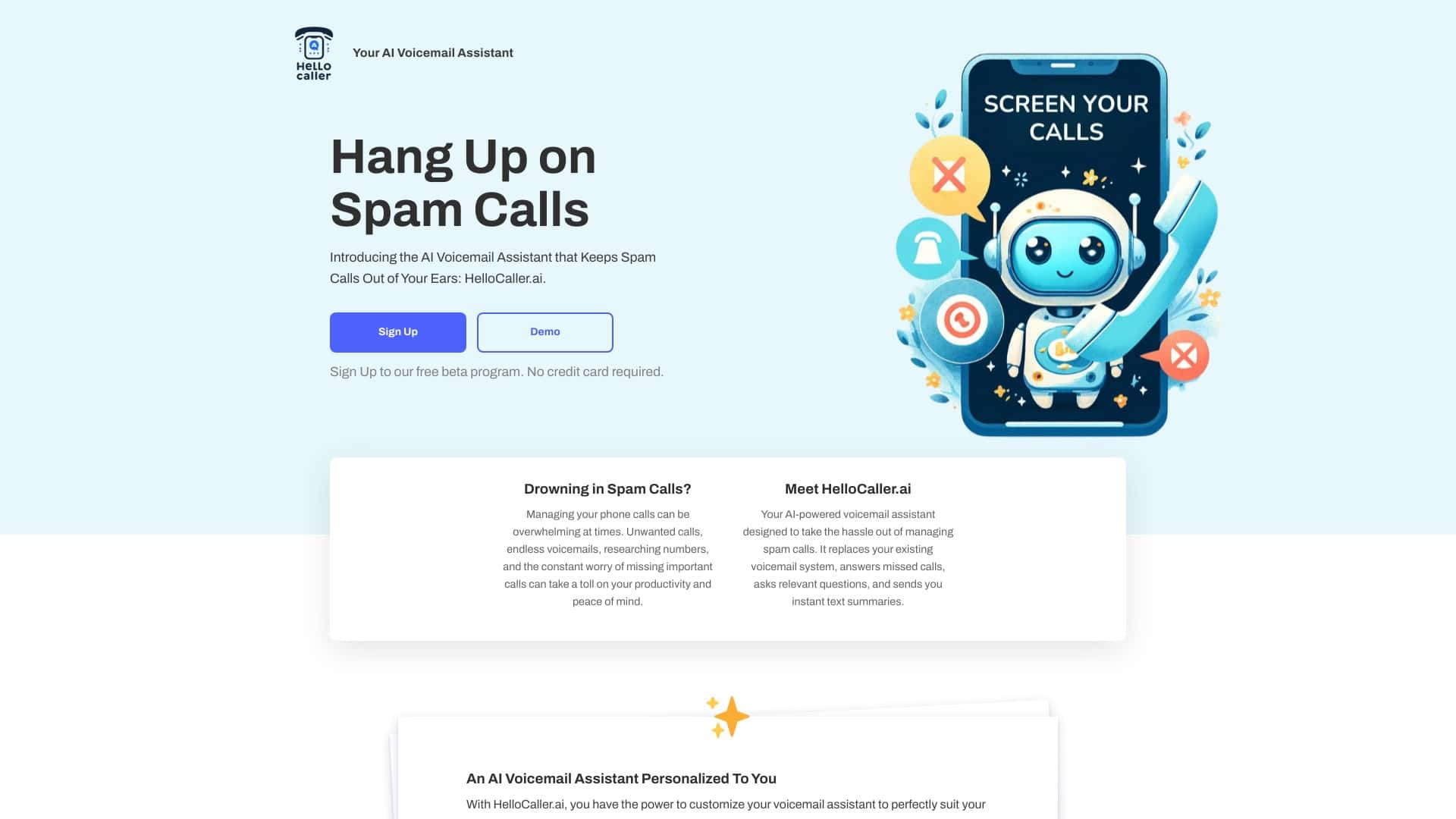 HelloCaller | Transform Your Voicemail Experience | Futureen