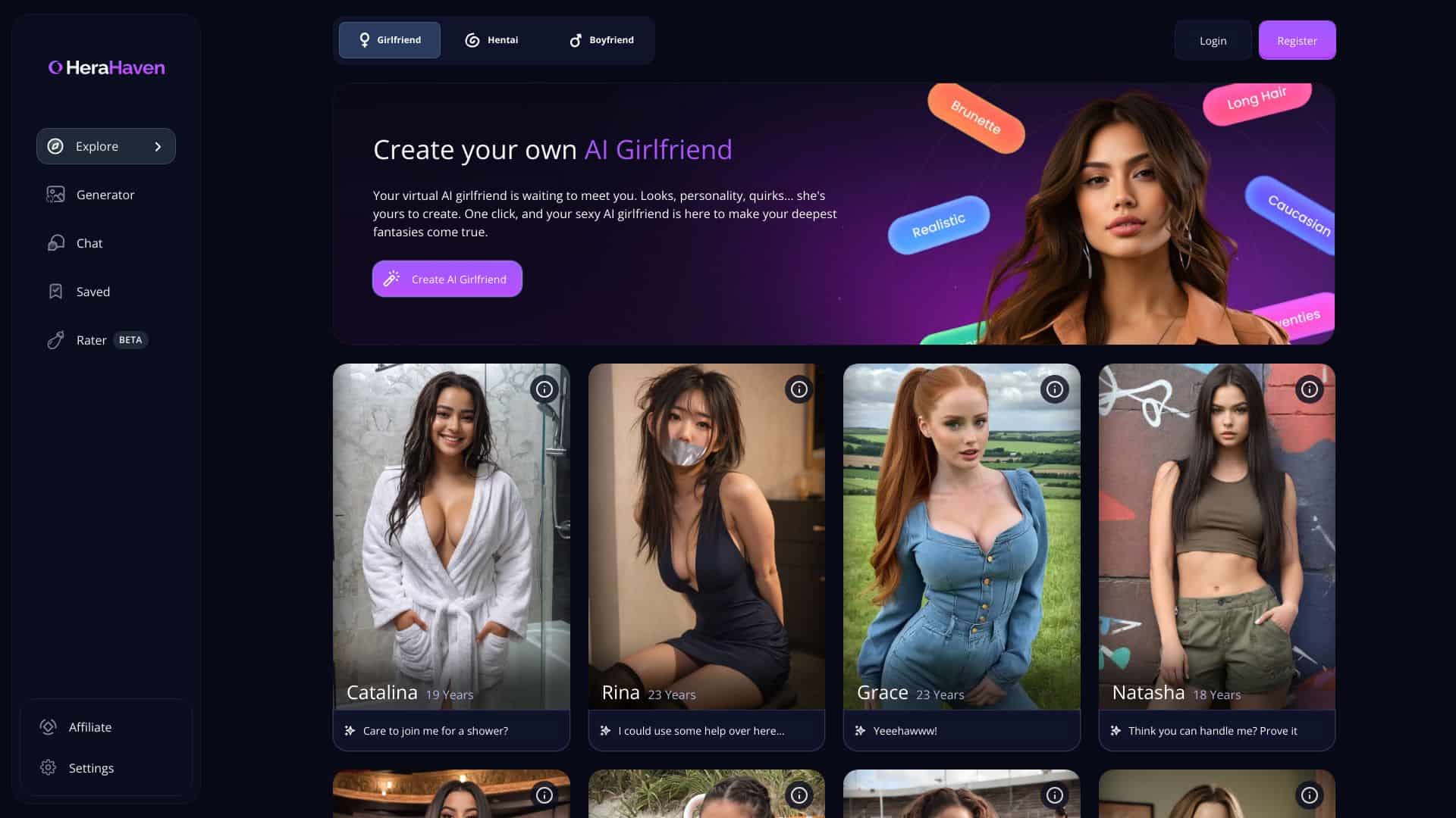HeraHaven | AI Companion: Chat, Roleplay, Spice It Up! | Futureen