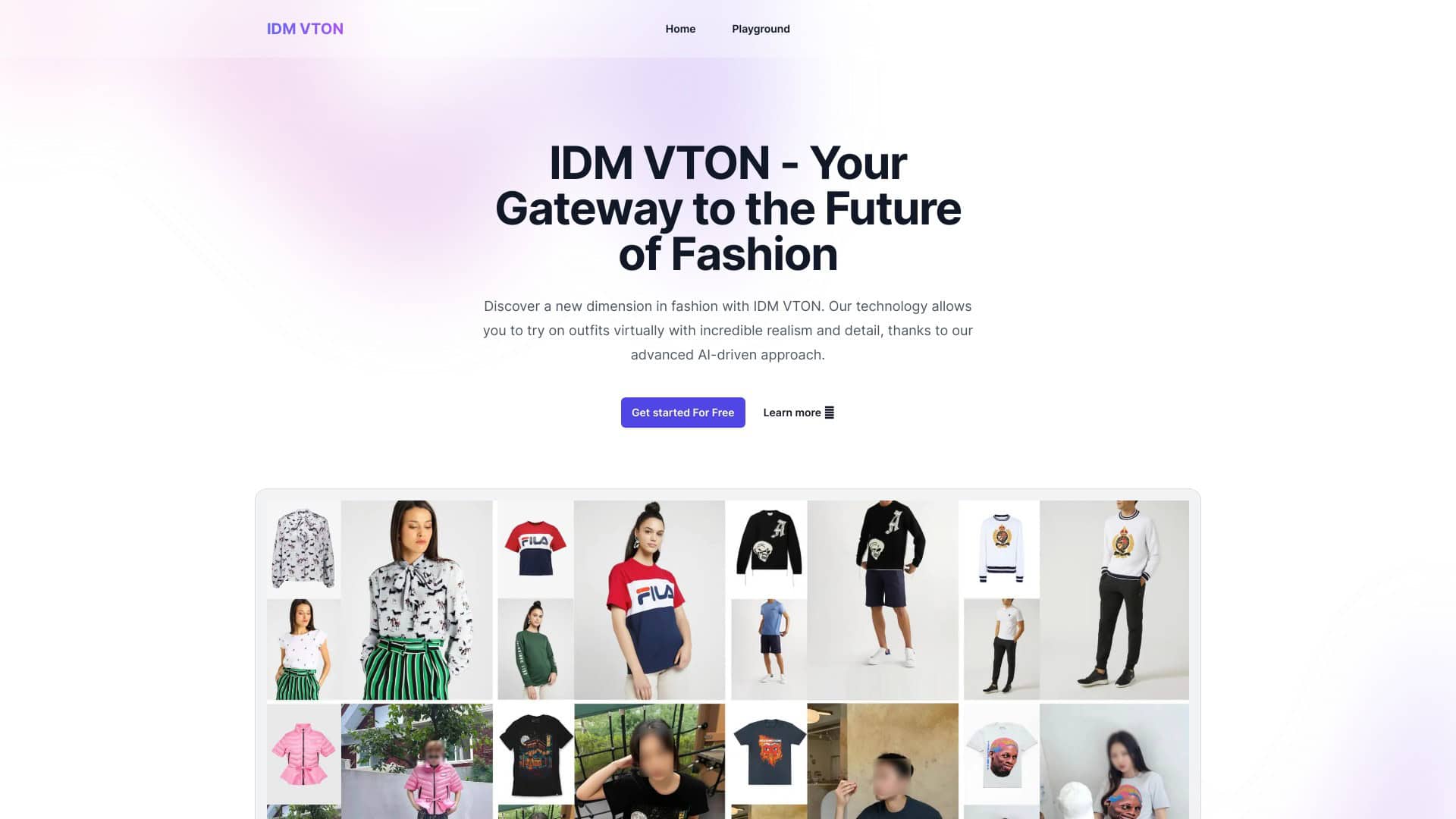 IDM VTON | Experience Virtual Fashion Like Never Before | Futureen