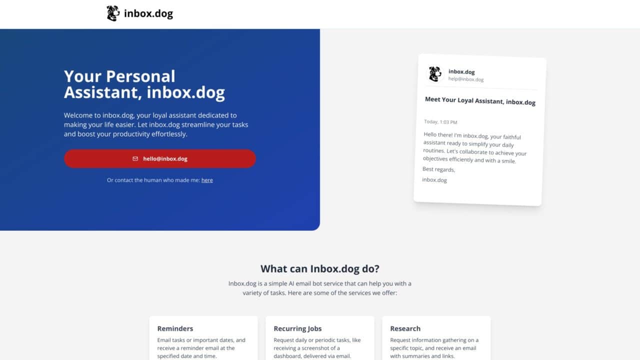 Inbox Dog | Streamline Your Email Management Efficiently | Futureen