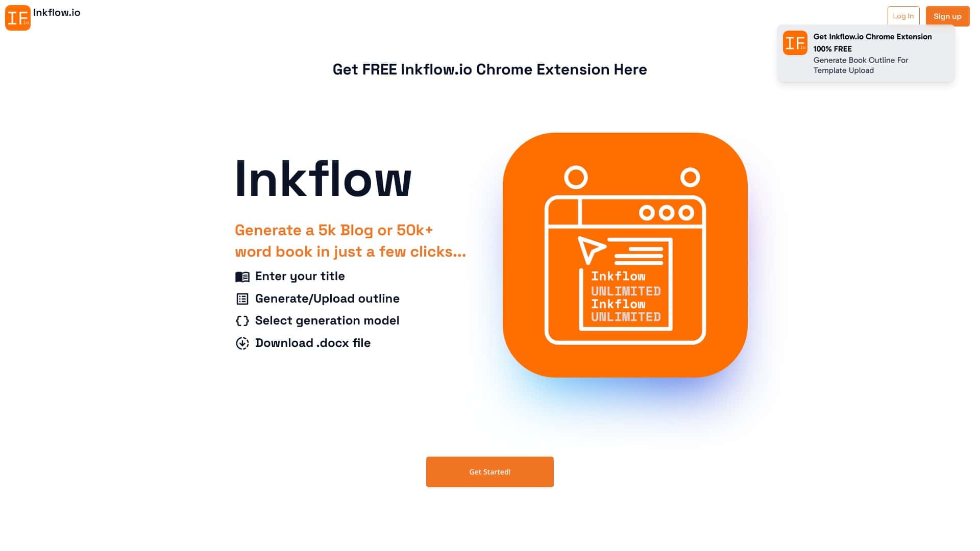 Inkflow | Instant AI-Powered Book Creation Made Easy! | Futureen