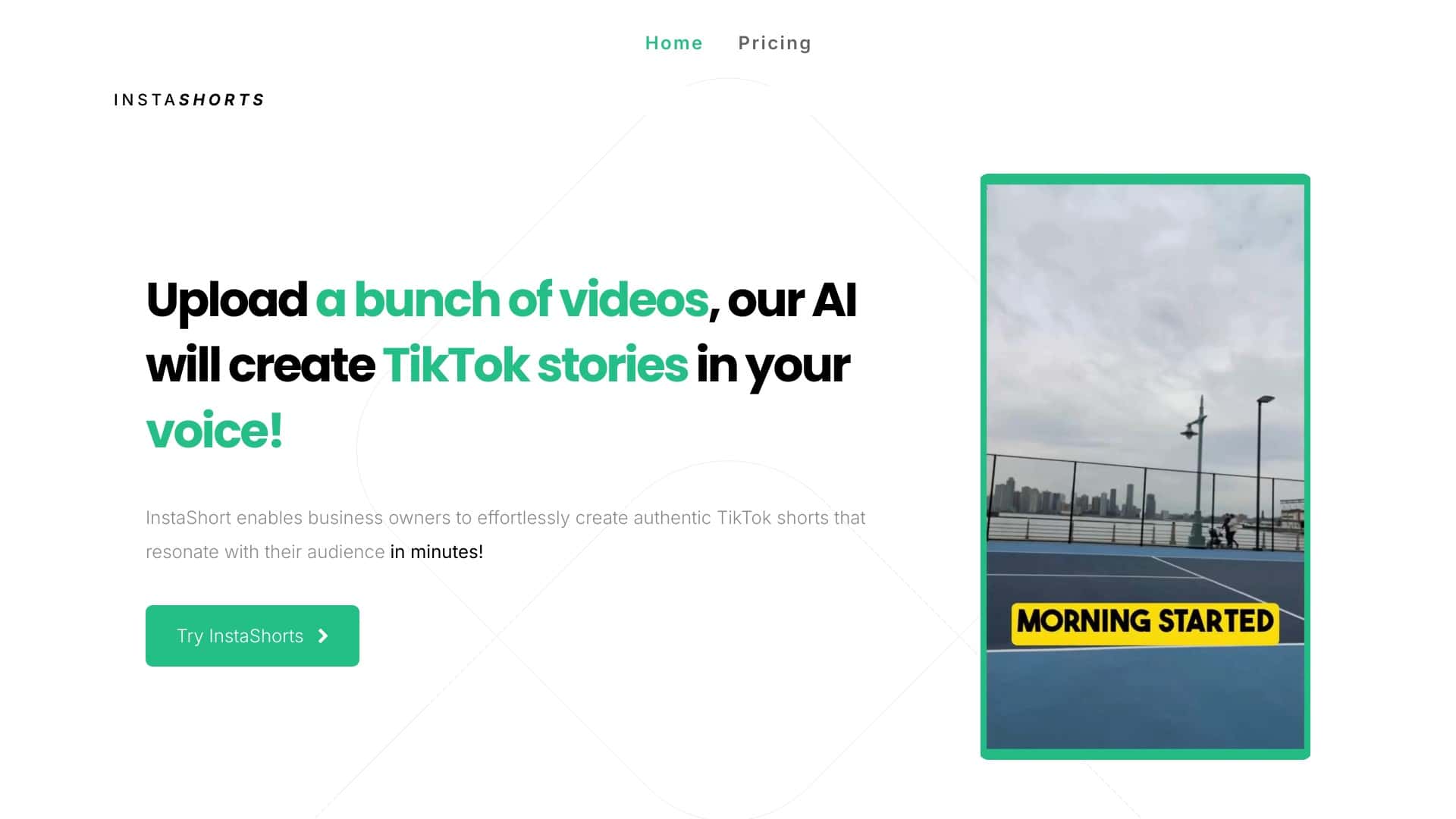 InstaShorts | Transform Your Content into Viral Clips | Futureen