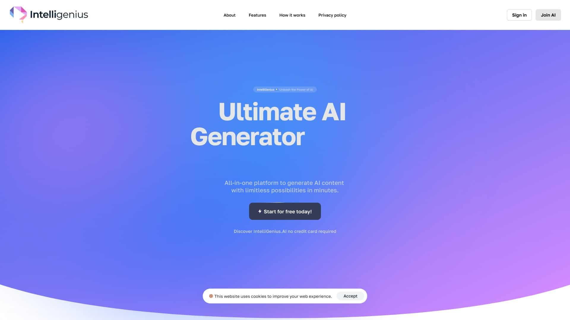 IntelliGeniusAI | Revolutionize Your Content Creation Efforts | Futureen