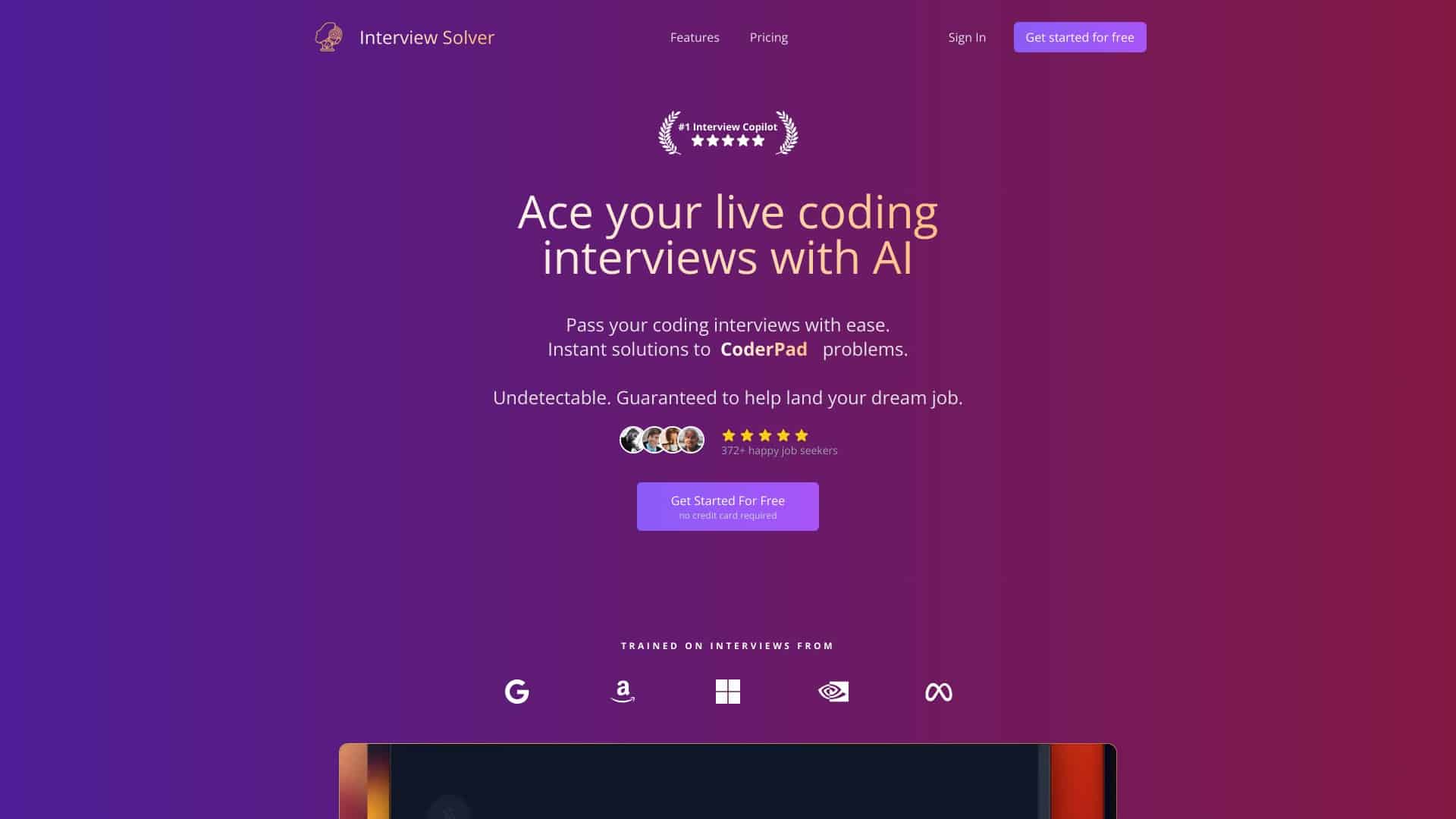 Interview Solver | Ace Your Coding Interviews | Futureen