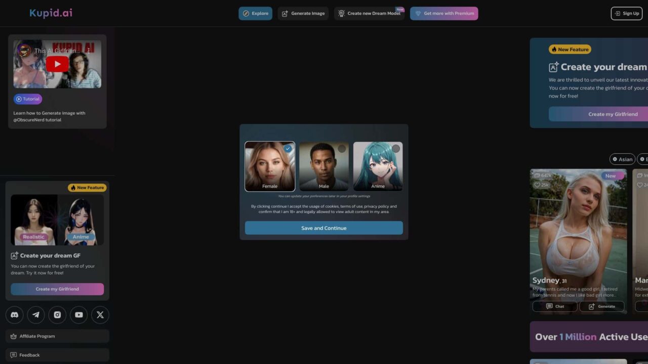 Kupid AI | Engage with Spicy Chat or Porn AI | Futureen