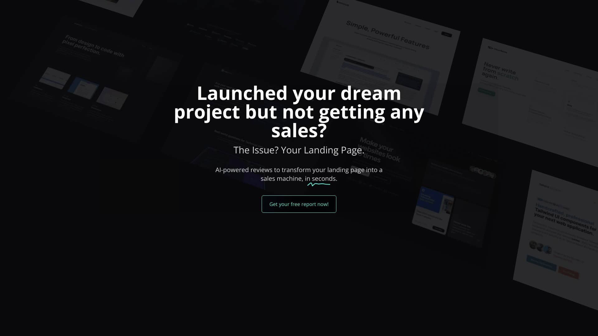 Landing.report | Optimize Your Landing Pages with AI Insights | Futureen
