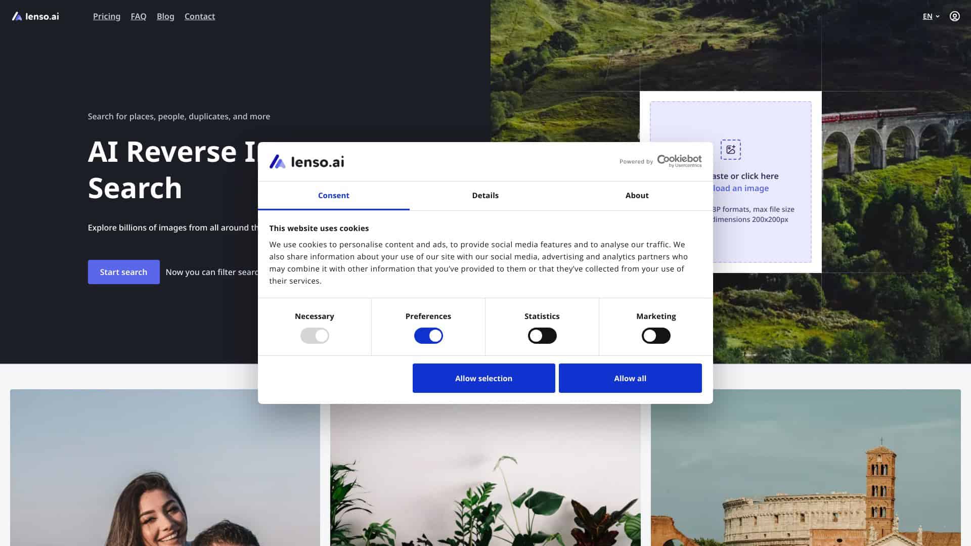 Lenso.ai | Accurate AI Reverse Image Search Made Easy | Futureen
