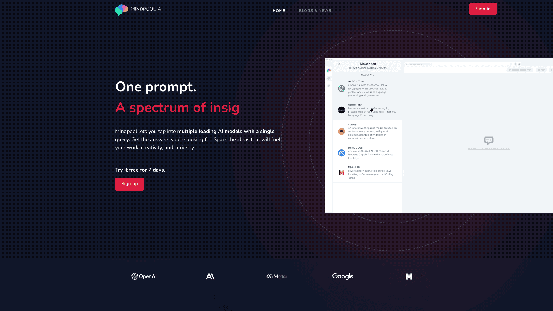 MindpoolAI | Unlock Creativity with Multiple AI Models | Futureen