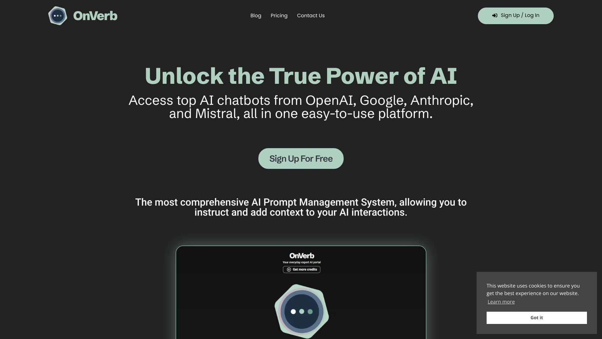 OnVerb | Transform Your AI Interactions with Ease! | Futureen
