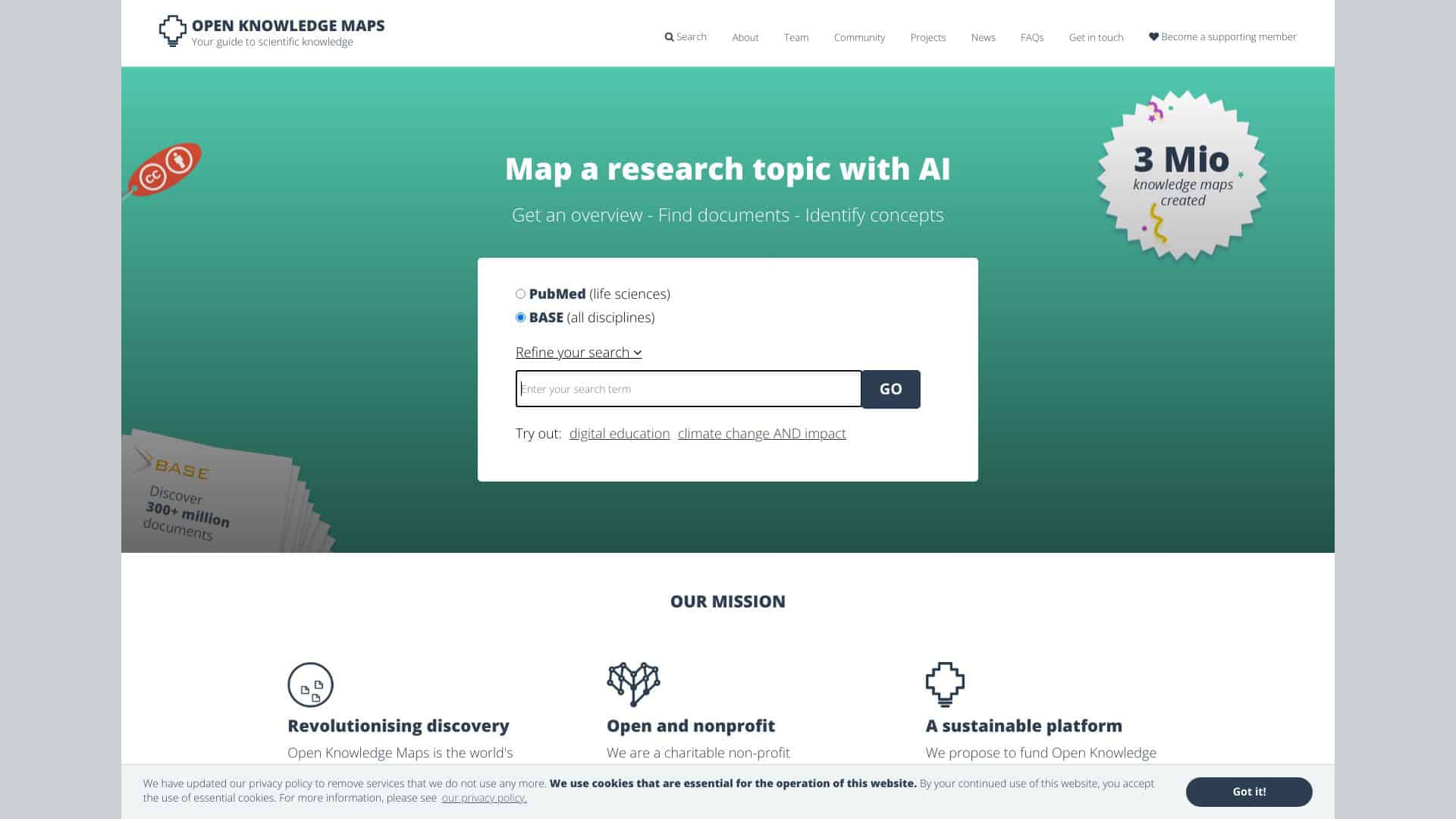 Open Knowledge Maps | Unlock Research with Visual Insights | Futureen