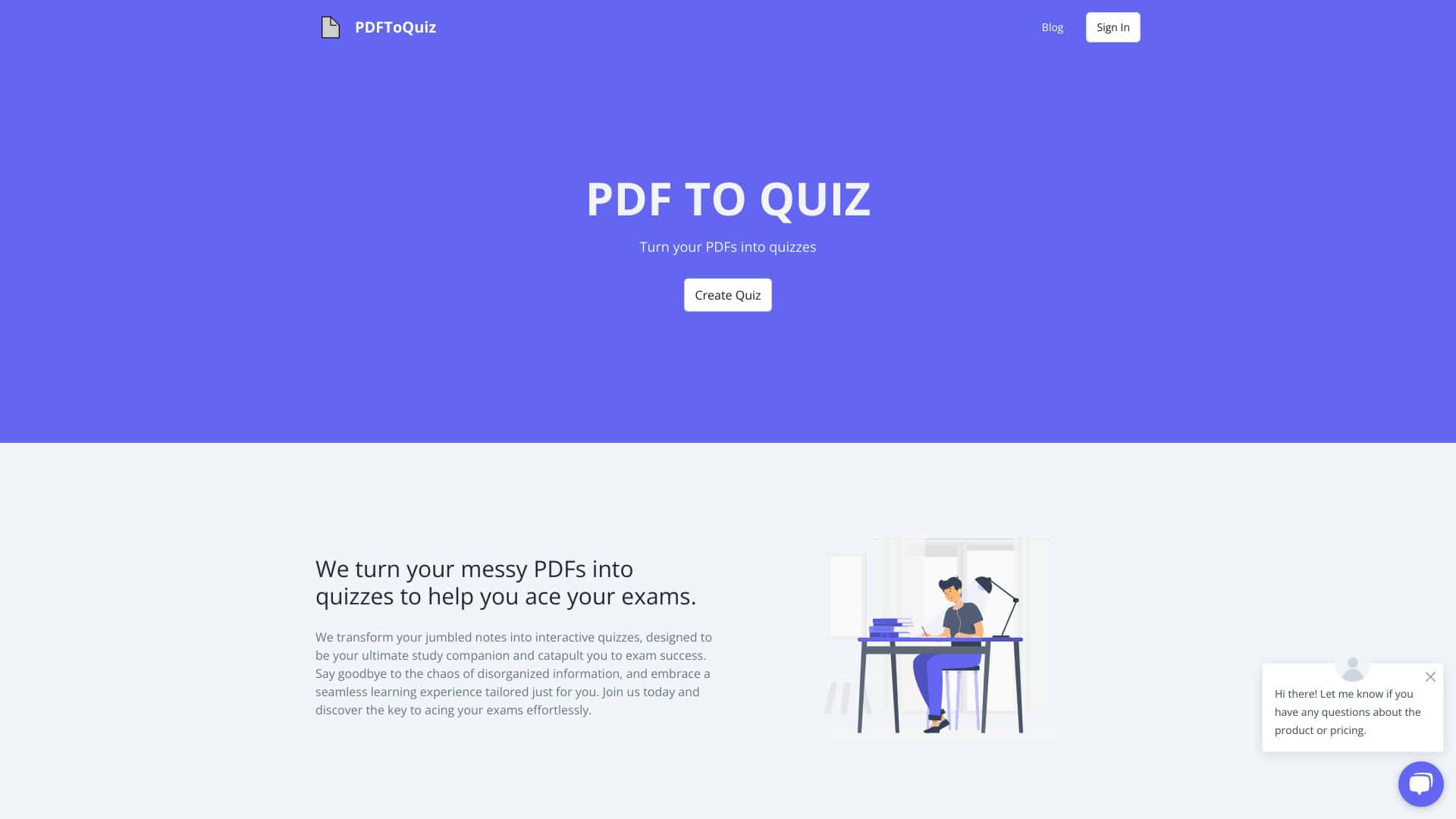 PDFToQuiz | Convert PDFs into Interactive Quizzes! | Futureen