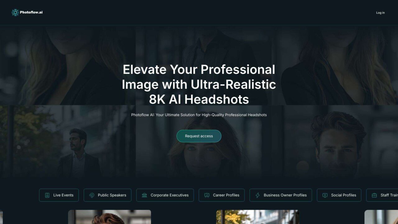 Photoflow AI | Create 8K Professional Headshots Easily | Futureen
