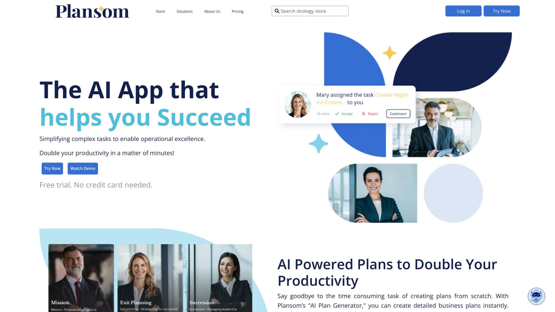 Plansom | Elevate Project Management with AI Assistance | Futureen