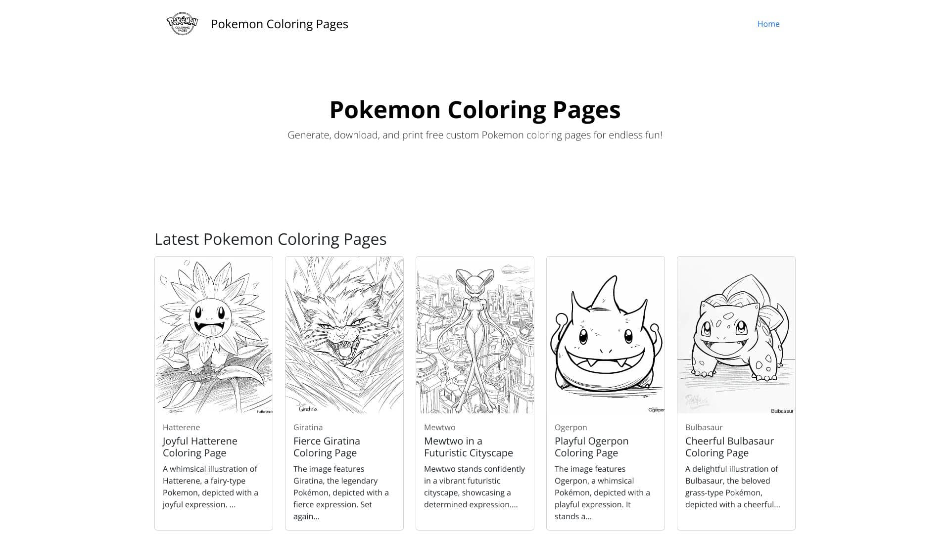 Pokemon Coloring Pages | Futureen