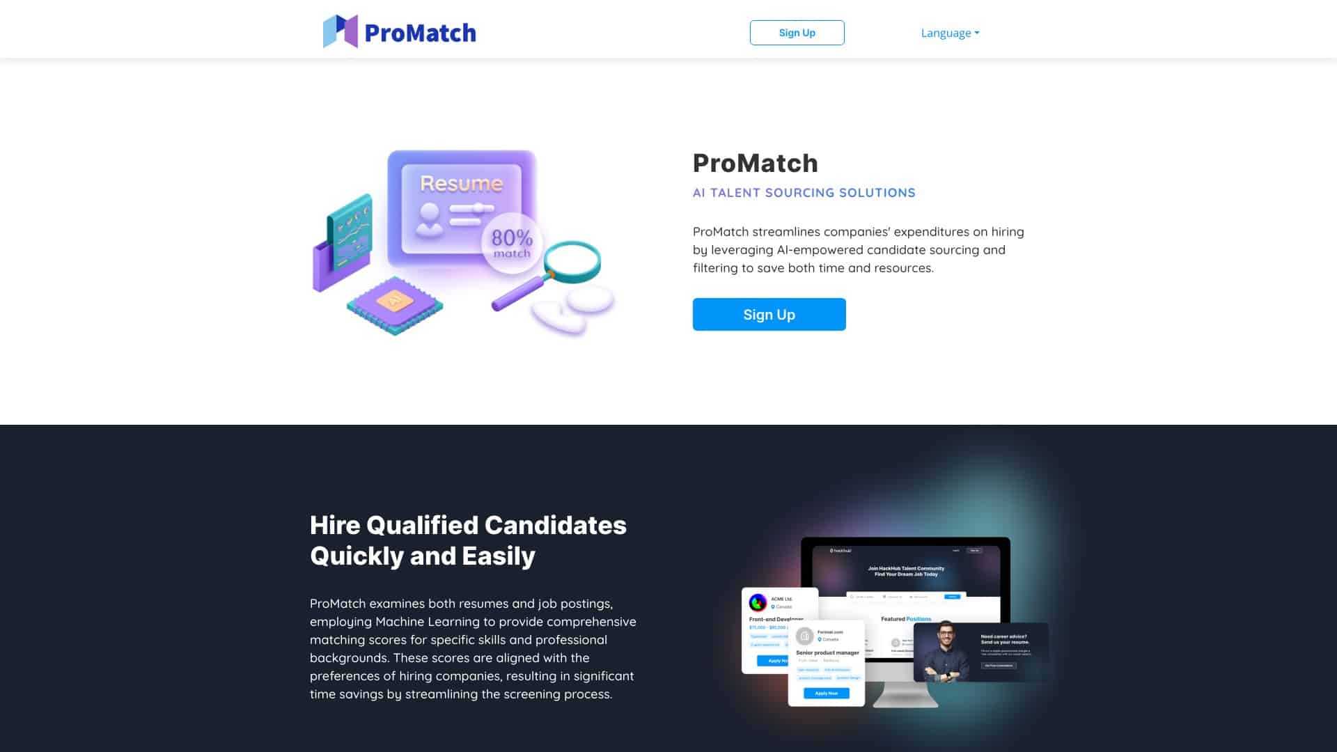 ProMatch | Revolutionize Your Hiring Process | Futureen