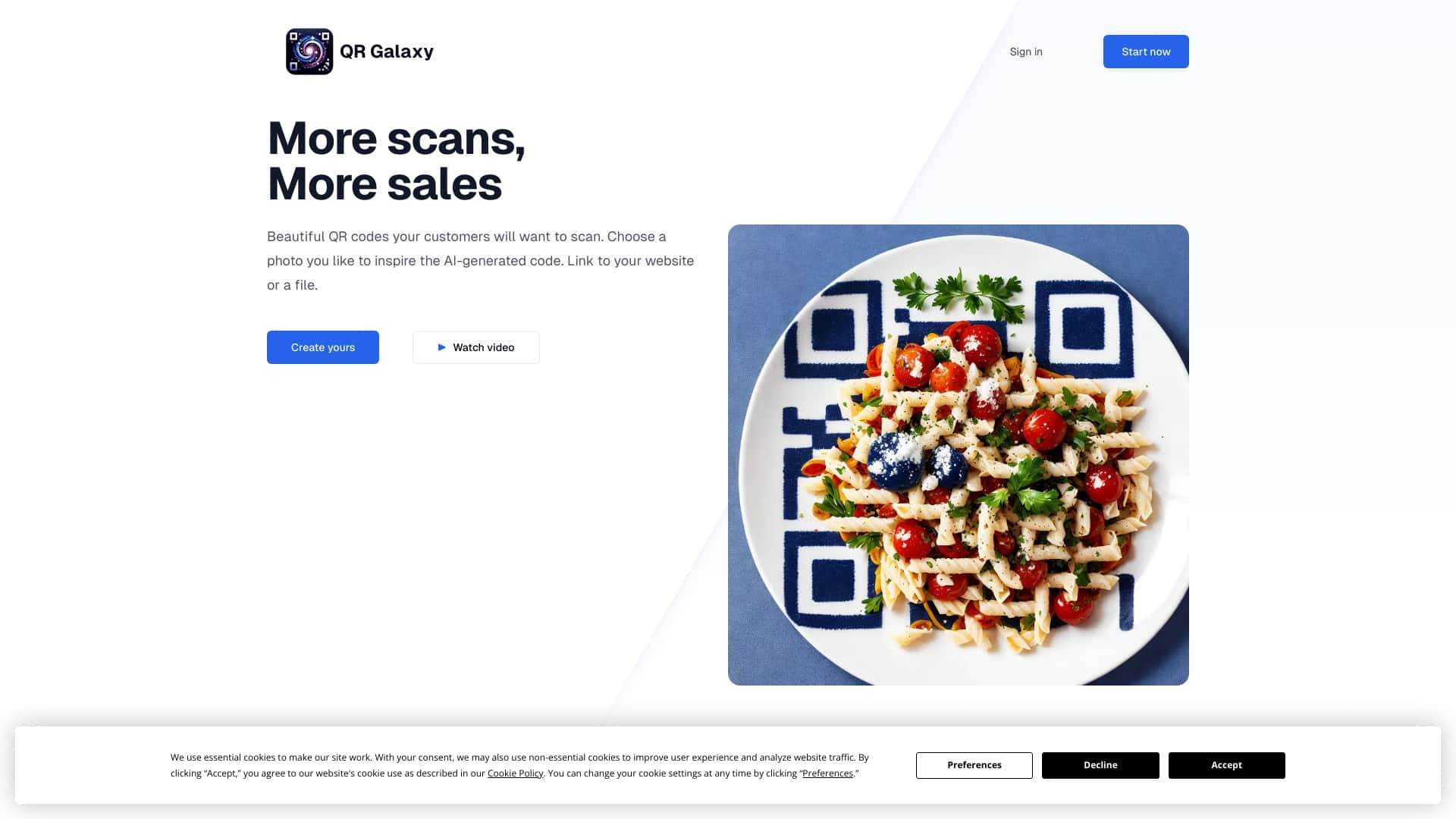 QR Galaxy | Create QR Codes in Seconds | Futureen