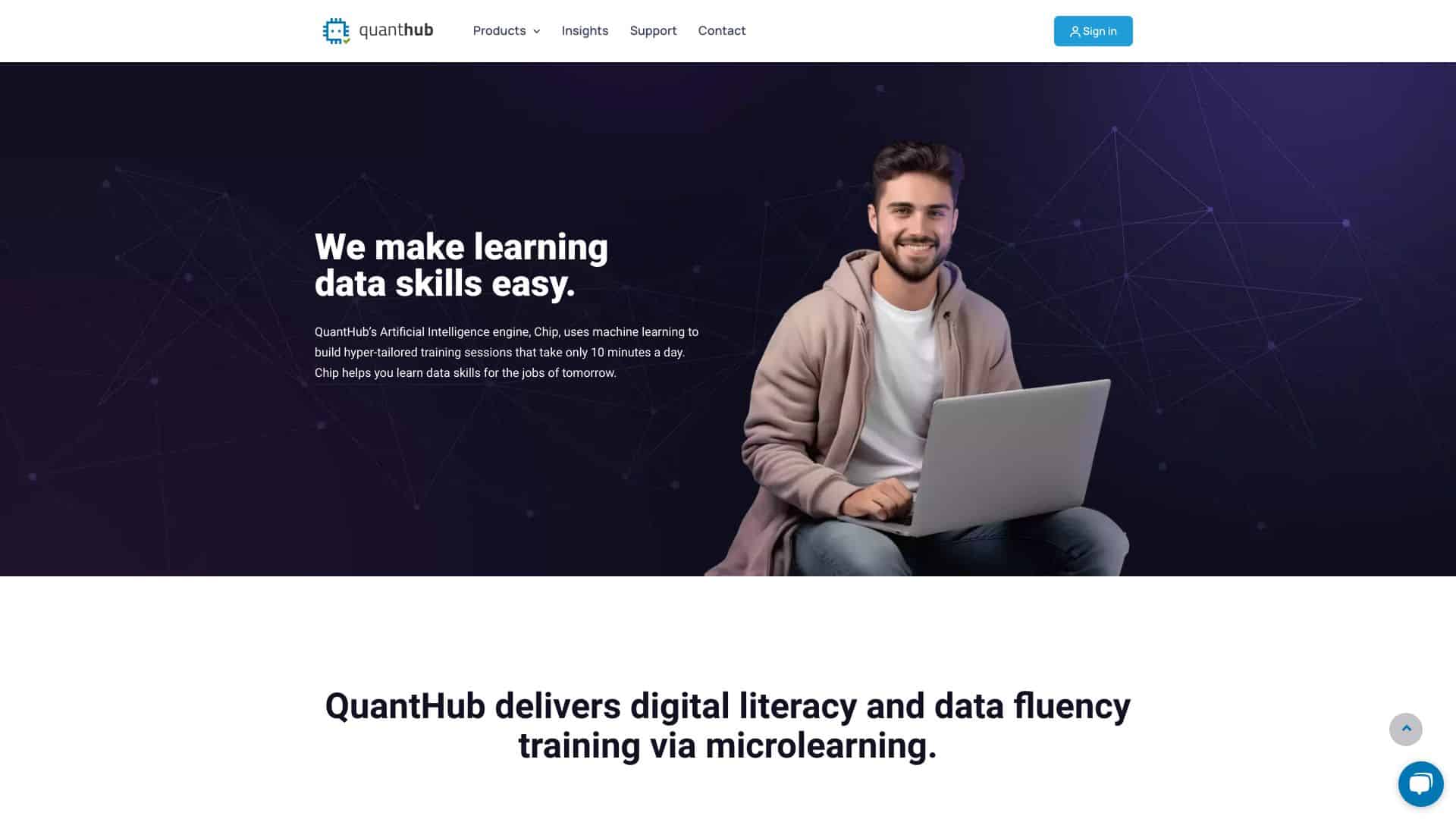 QuantHub | Elevate Data Skills with AI Training | Futureen