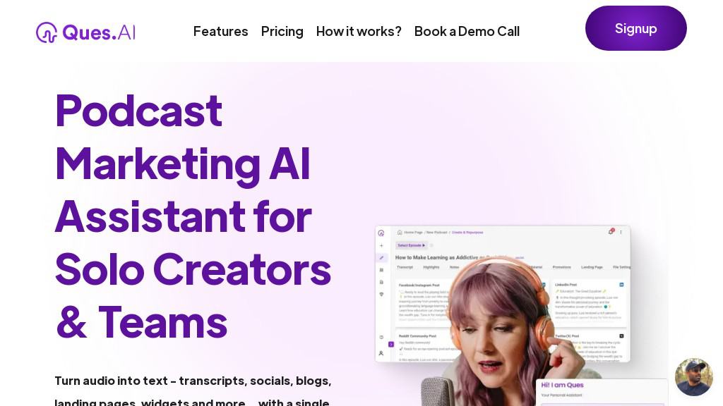 Ques.ai | Instant Answers & Boost Your Research! | Futureen